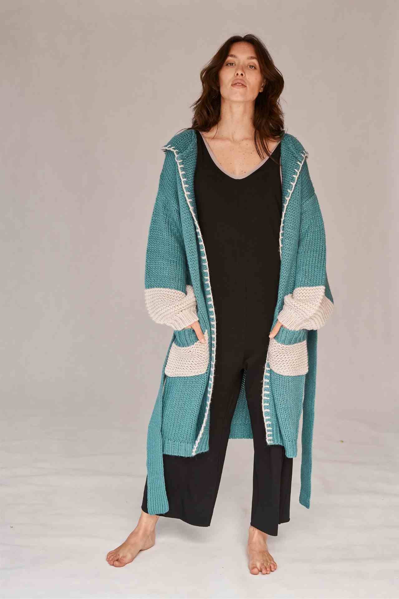 Chunky Knit Robe - Awakind.co